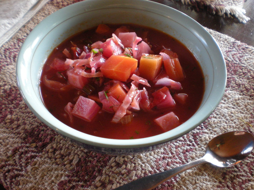 Beet Root Soup – Crunchy Cooking