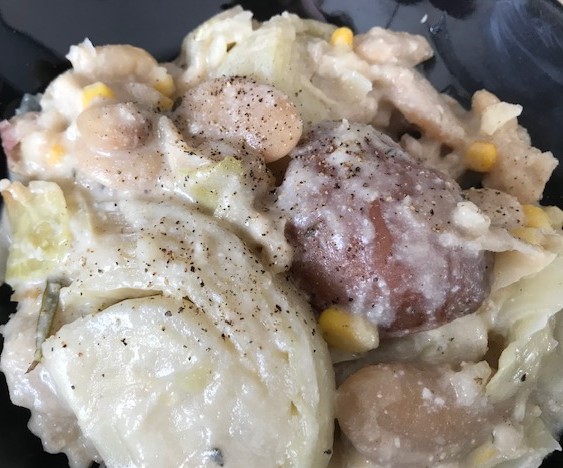 Creamy Cabbage Stew – Crunchy Cooking