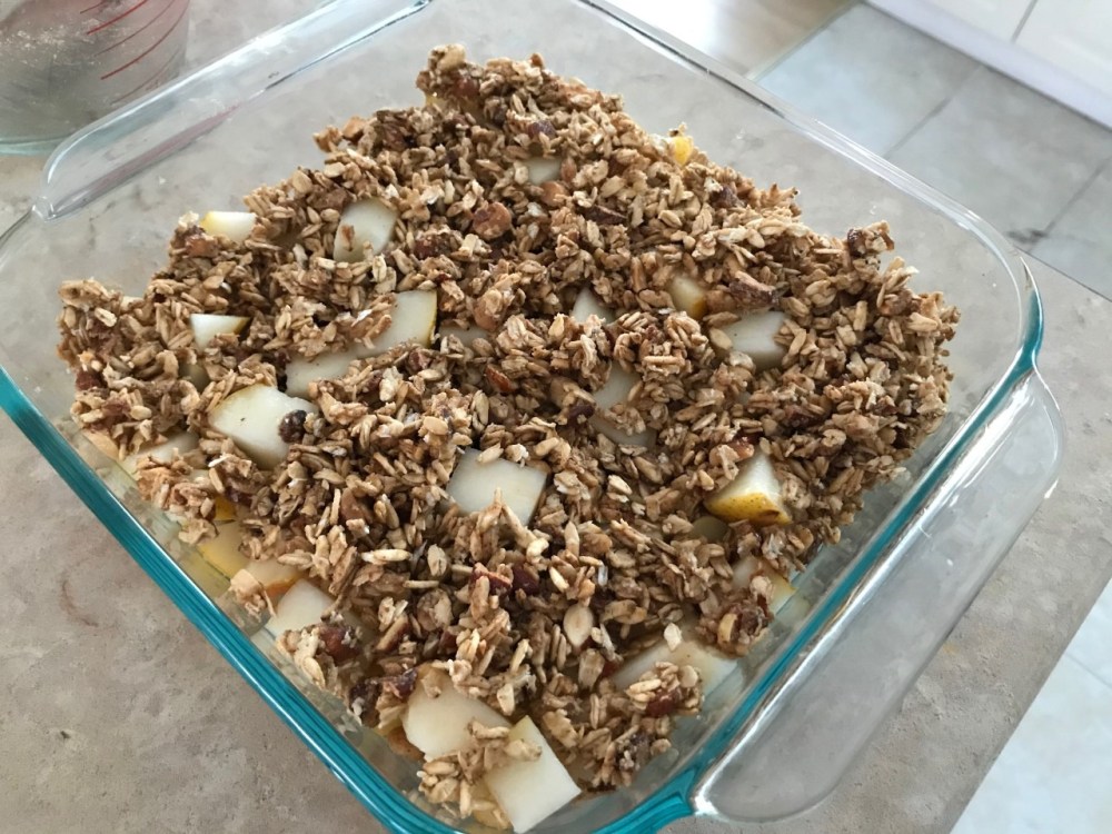 Super Crunchy Pear Crisp – Crunchy Cooking