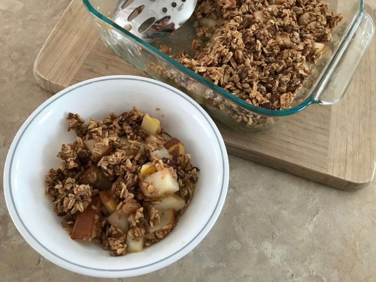 Super Crunchy Pear Crisp – Crunchy Cooking